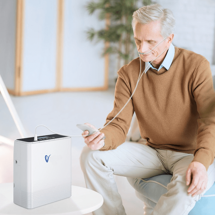1-6L Continuous Flow Portable Oxygen Concentrator - Aroflit