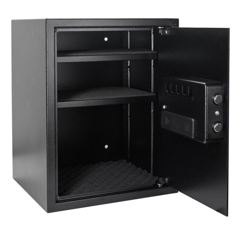 Biometric Cabinet Safe, Fast Access, Home & Office Security - Aroflit