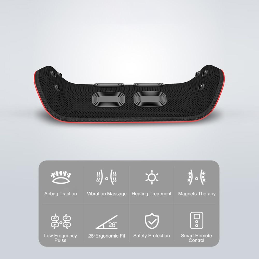 Electric Waist Massager Lumbar Traction Device for Back Pain Relief ...