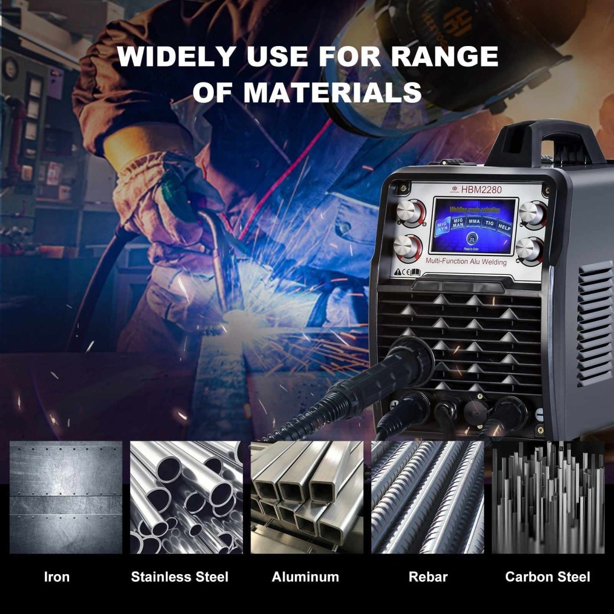 Forge™ 5-in-1 Semi-automatic Welding Machine - Aroflit