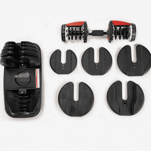 Hand Adjustable Dumbbells Free Weights Set - Aroflit