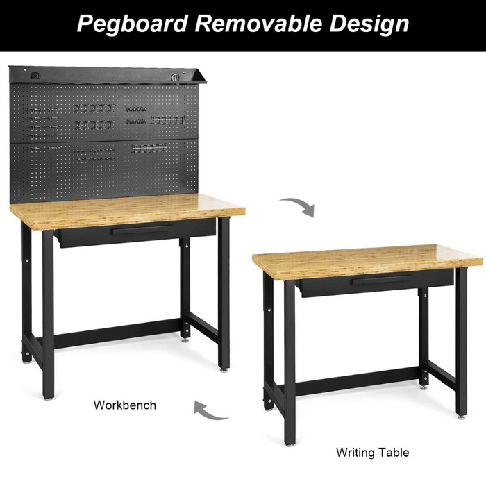 Heavy Duty Garage Wood Working Table Bench - Aroflit