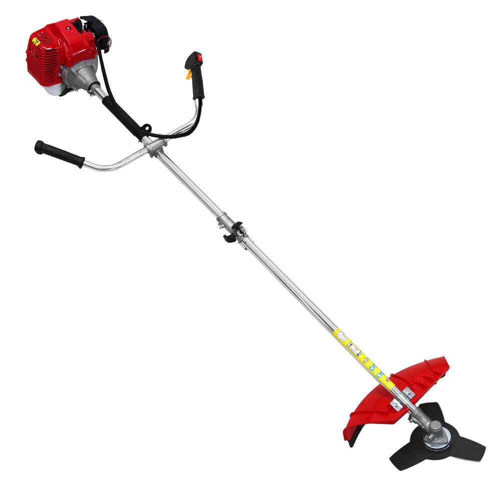 Heavy Duty Gas Powered Bladed String Grass Cutter Trimmer 52CC - Aroflit