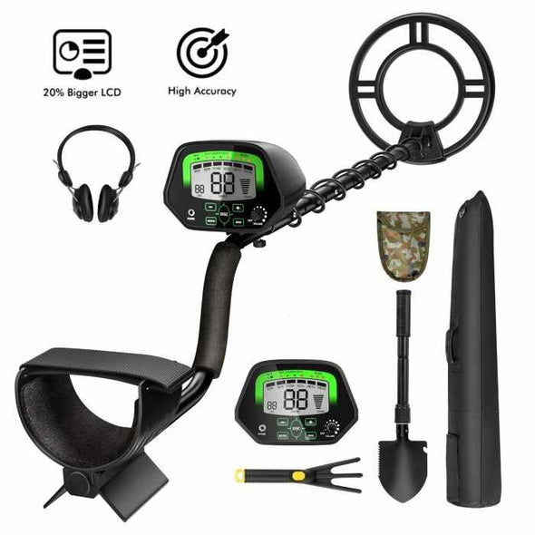 High Accuracy Metal Detector Kit with Waterproof Coil - Aroflit