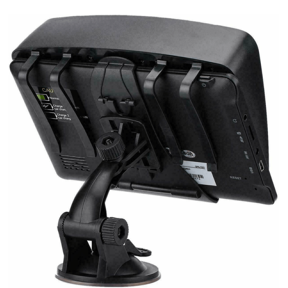 Modern 7-Inch Car & Truck GPS Navigation System with LCD Touchscreen ...
