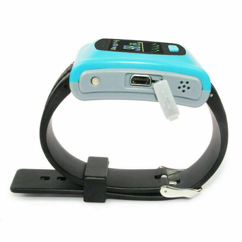 Overnight Fingertip Pulse Oximeter Watch, Accurate Oxygen Level Monitor ...