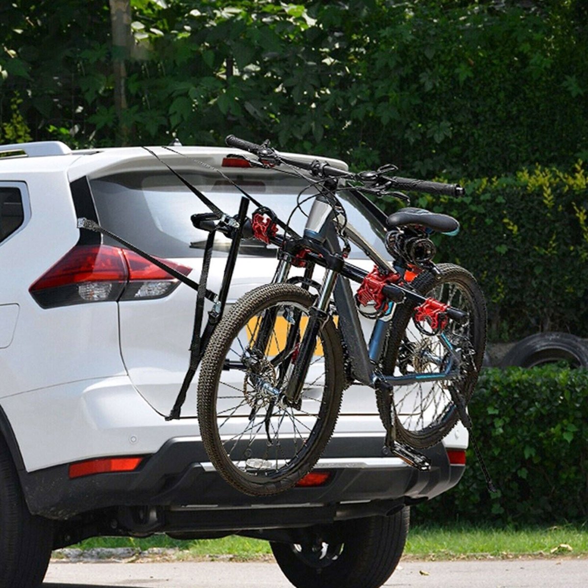 Premium SUV/Truck Bike Hitch Mount Rack, Triple Capacity for 3 Bikes ...