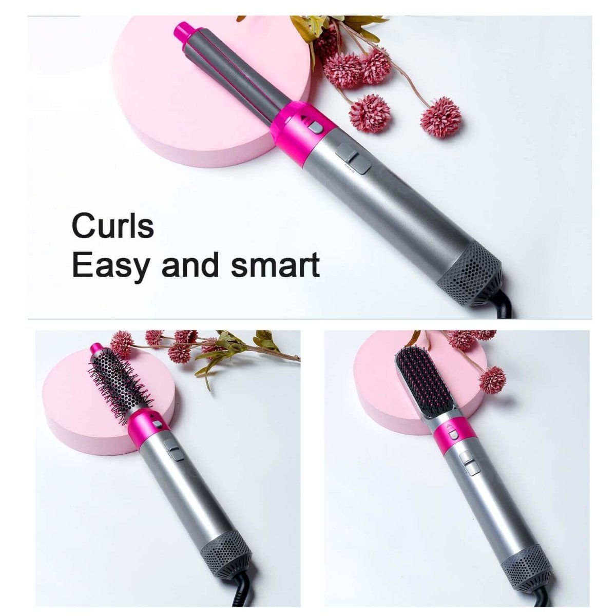 5 in 1 professional multifunctional airwrap hair styling tool kit - Aroflit