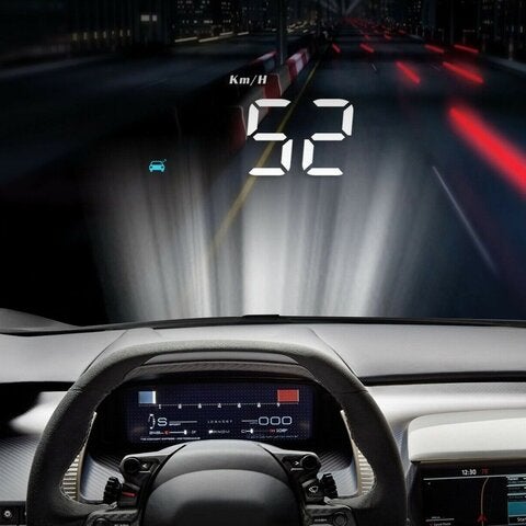 Digital Car Heads Up Windshield Display - Premium Digital Car HUD ...