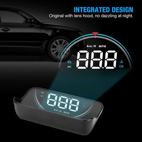 Digital Car Heads Up Windshield Display - Premium Digital Car HUD ...