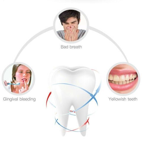 Hands Free 360 Automatic Sonic Toothbrush - Electric 360 White ...